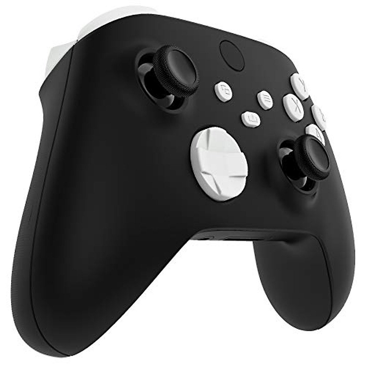 eXtremeRate White Replacement Buttons for Xbox Series S & Xbox Series X Controller, LB RB LT RT Bumpers Triggers D-pad ABXY Start Back Sync Share Keys for Xbox Series X/S Controller