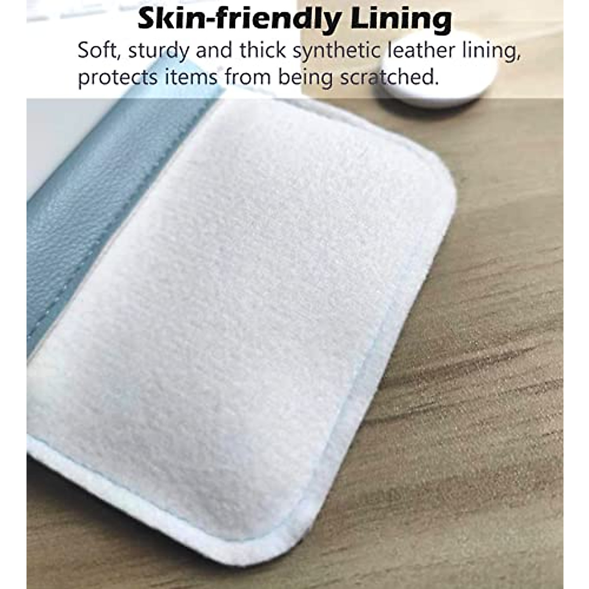 VOFOON [Upgrade] Leather Mini Squeeze Coin Purse, Small Jewelry Pouch Leather Travel Bag Coin Holder For Men/Women 2/4 Pack