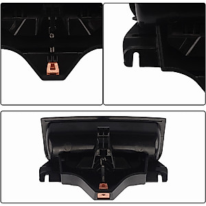 Dasbecan Chrome Plated Center Console Armrest Latch Plate Compatible with 2014-2020 Chevrolet Silverado Tahoe GMC Sierra Yukon Replaces# 22861304 2286-1304