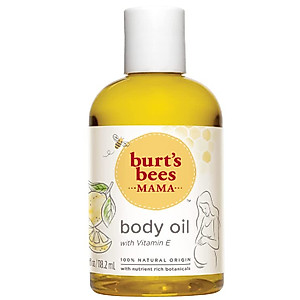 Burt's Bees Mama Bee Nourishing Oil With Vitamin E, 4 Fl Oz (Pack of 3)