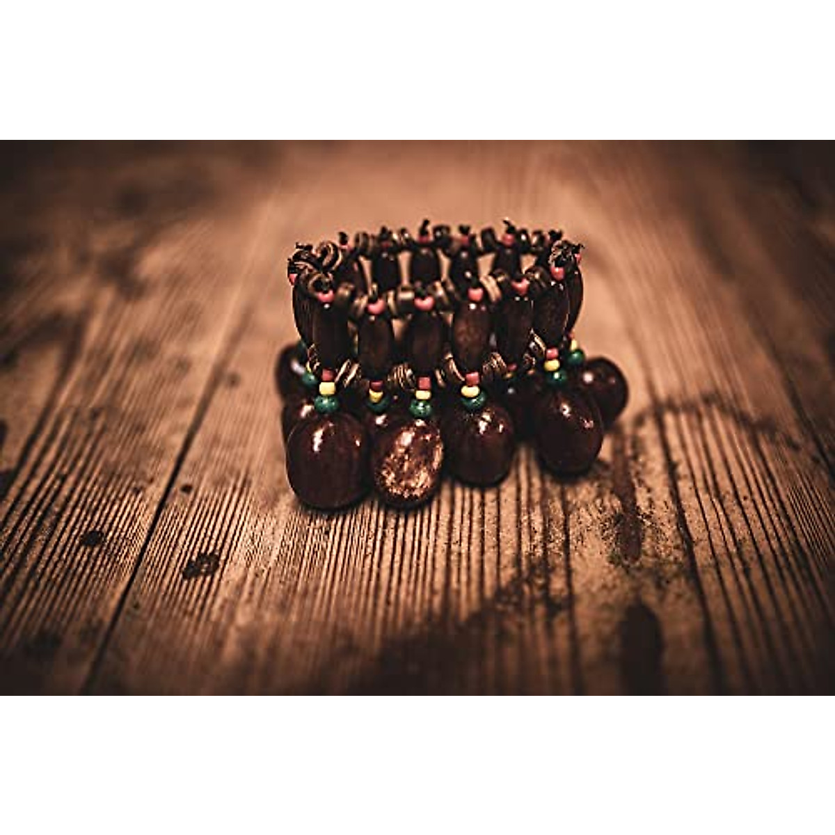 Meinl Sonic Energy Seed Shell Shaker Percussion Instrument Anklet/Bracelet — Nature Sounds for Meditation, ASMR, Sound Therapy, Yoga