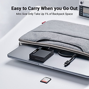 UGREEN USB C SD Card Reader 4-in-1 Memory Card Adapter External SD Micro SD MS CF Compact Flash Camera Card Reader Compatible with iPhone 15, Trail Camera, Game Camera, MacBook, iPad