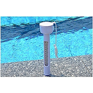 [Large Floating Pool Thermometer] eLander Pro Water Thermometers, for Outdoor & Indoor Swimming Pools, Spas, Hot Tubs, Fish Ponds