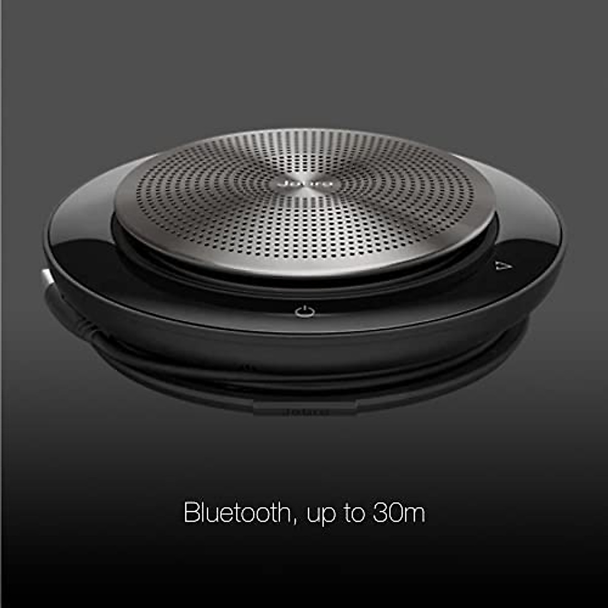 Jabra Speak 750 MS Speakerphone with Bluetooth Dongle- Teams Version- PC, MAC, Tablet, Smartphone Compatible, 7700-309 - Microfiber Cloth Included