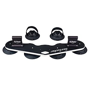 SeaSucker Mini Bomber MAX Bike Rack - Carries 2 Bikes (Includes HUSKE Plugs Compatible with The Most Popular Bike Types)