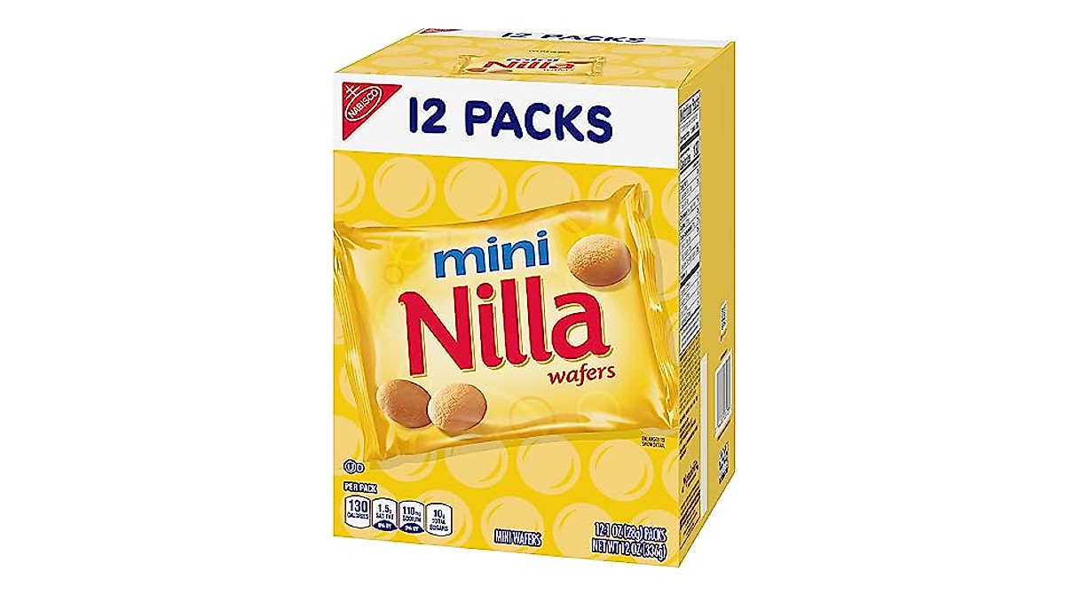 Nilla Wafers Mini Cookies - 48 Snack Packs