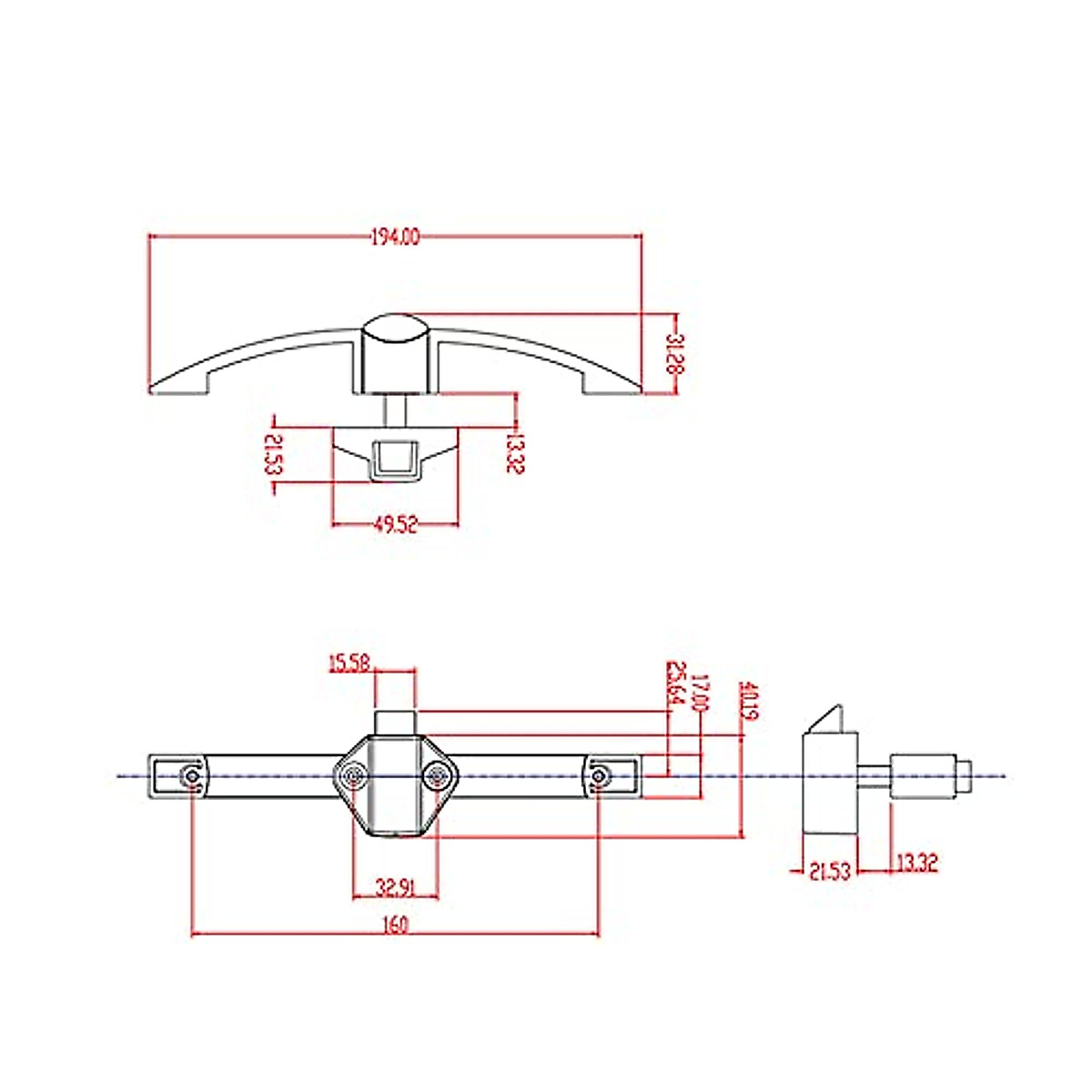 Button Latch Lock,Cupboard Cam Lock, 4 PCS,Push Lock Latch Door,Pop Up Knob Button Catch Lock,Door Lock Catch Zinc Alloy Pop Up Cupboard Door Knob Latch Fit 14mm-16mm Thickness Cabinet Boat Horsebox C