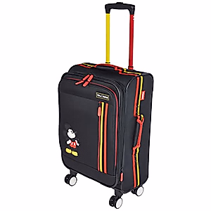 American Tourister Disney Softside Luggage with Spinner Wheels, Mickey EXO, Carry-On 21-Inch