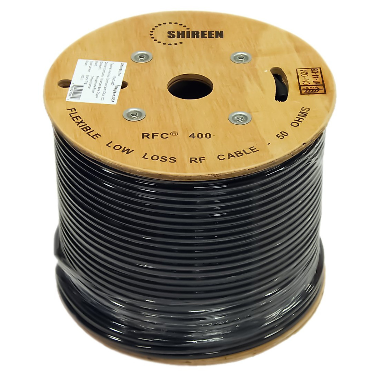 RFC Low Loss 400 Grade Coax Cable RFC400 500ft Spool