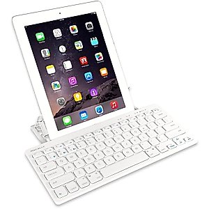 Macally Small Bluetooth Keyboard for Mac - Multi Device Wireless Keyboard for Mac Mini / Pro, Macbook Pro / Air, iMac, iPad, iPhone, PC Computer, Laptop - Compatible Apple Keyboard Wireless Compact