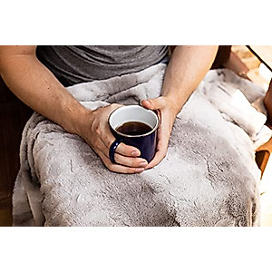 Sentimental Gift for Dad On Father's Day Christmas, Birthday- with Love Dad Softly Said Blanket