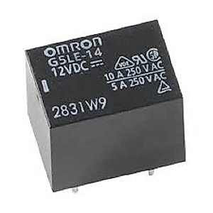 Omron Electronic Components Relay, Spdt, 250Vac, 30Vdc, 10A - G5LE-14 DC12