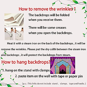 Aladdin Backdrop Photography Arabian Moroccan Nights Birthday Party Magic Genie Indian Luxurious Photo Background Princess Baby Shower Vinyl 7x5ft Photo Booth Studio Props