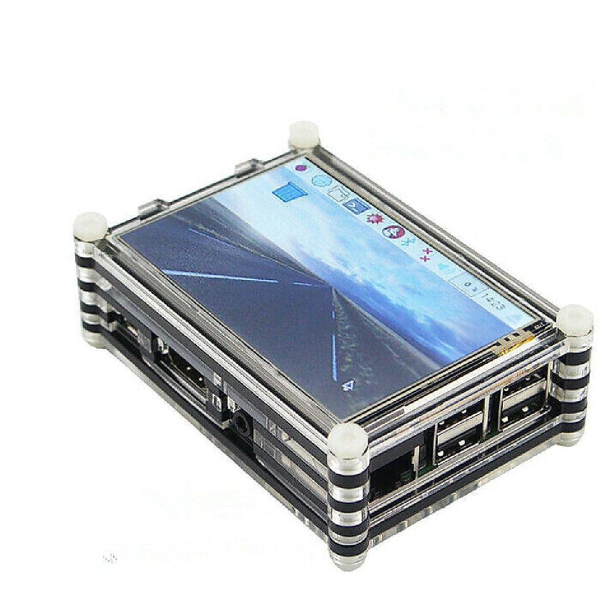 3.5" Monitor for Raspberry pi 2/3 Model B, LCD TFT 320*480 Touch Screen Kit Replacement