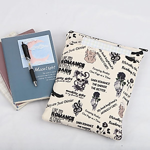 Morally Grey Book Sleeve Smut Slut Book Cover Smutty Gift Spicy Club Gift Dark Romance Lovers Gift Reader Gift Bookworm Gift (MorallyEscapingDirtierBS)