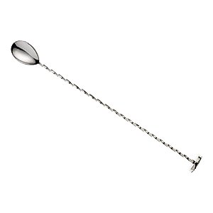 Barfly Muddle Bar Spoon, Muddler 11 13/16" (30 cm), Stainless Steel