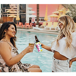 VACVOU 25 Pack16 OZ 4-in-1 Skinny Can Cooler Double Wall Stainless Steel Insulated Can Holder, Sublimation Slim Skinny White Stainless Steel Can Cooler,Sublimation Tumbler,Beer Can Cooler