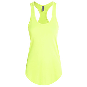 Womens Active Racerback Tank Top Soft Casual Sleeveless Workout Gym Yoga Tee Shirt Jersey (Small, 3hcb01_Cucumber)
