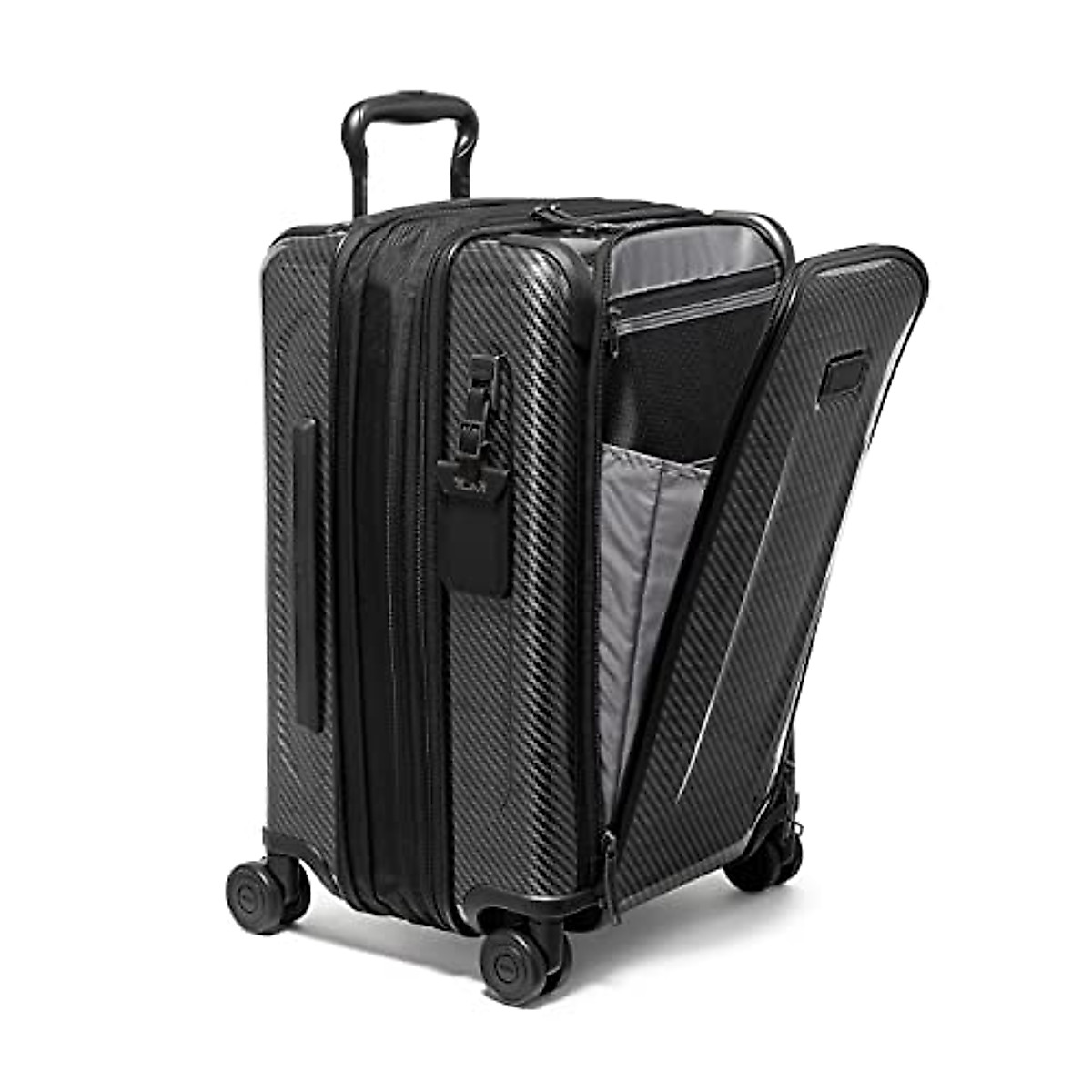 TUMI - International Front Pocket Expandable 4 Wheeled Carry-On Black/Graphite