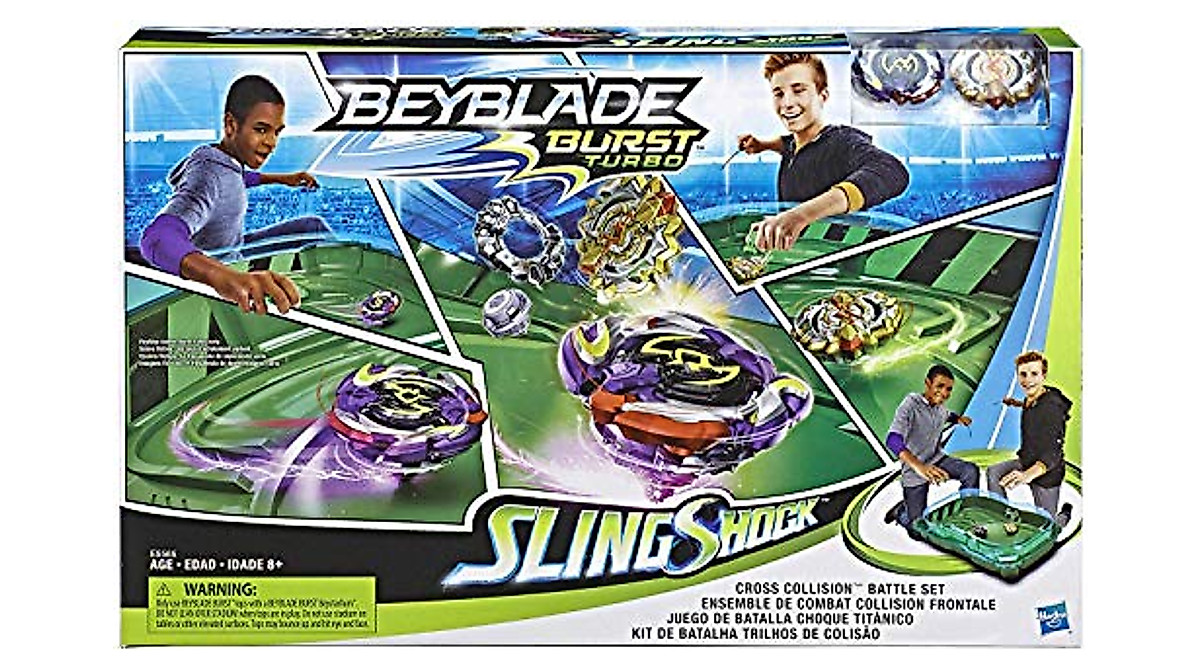 Beyblade Burst Turbo Slingshock Battle Set - Let It Rip!