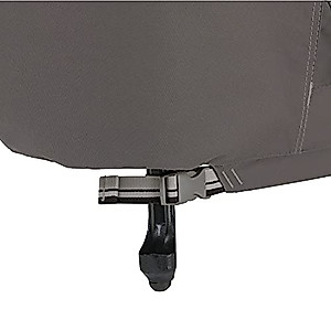 Classic Accessories Ravenna Water-Resistant 32 Inch Built-In BBQ Grill Top Cover, Taupe