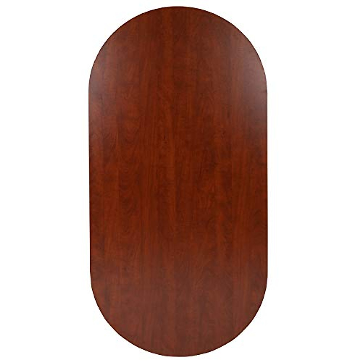 Flash Furniture Jones 6 Foot (72 inch) Oval Conference Table in Cherry