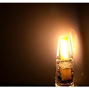 Bonlux 2W E12 Candelabra LED Bulb 12V AC/DC Warm White Candelabra Base E12 Indicator Light 20W Halogen Replacement Bulb (Pack of 5)