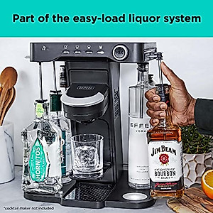 bev by BLACK+DECKER Cocktail Maker Replacement Dispenser Straws, Stainless Steel, Dishwasher Safe, 6 Pack (BEST106​)