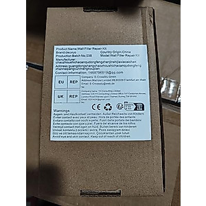 Drywall Repair Kit,100% Safe Wall Spackle Repair Paste,2 Pack Wall Repair Patch Kit with 2" Drywall Patch, Plaste Wall Hole Filler Putty for Filling Walls, Screw, Nail Hole, Wall Mending Agent