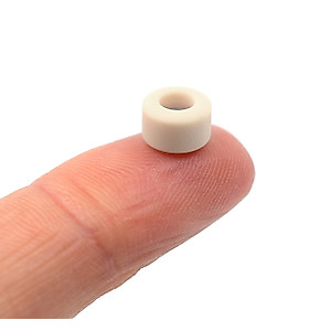 Teak Tuning Apex 61D Urethane Fingerboard Wheels - New Street Shape, 7.7mm Diameter - ABEC-9 Stealth Bearings - Made in The USA - Coyote Tan Colorway