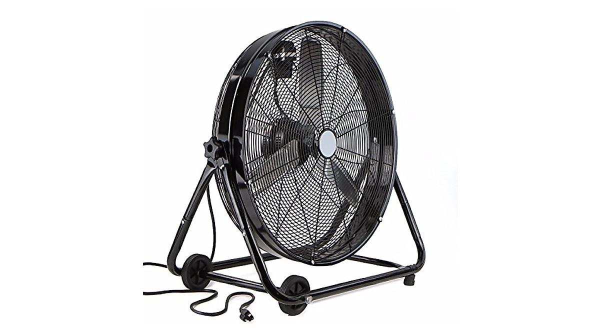 XtremepowerUS 24-Inch Industrial Fan | High Velocity Floor Fan