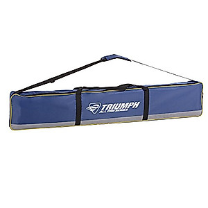 Triumph Classic Volleyball Set - Includes Regulation Size Volleyball, Pump and Padded Carry Case