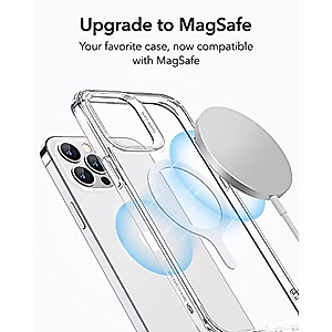 ESR MagSafe Ring 360 (HaloLock), MagSafe Sticker, MagSafe Magnet, Universal Magnetic Conversion Kit for iPhone 14/13/12/11/X Series, Galaxy S23/S22/S21/20 and More, 2 Pack, MagSafe Accessories, White