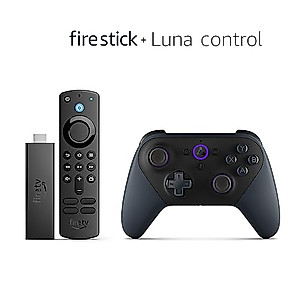 Fire TV Gaming Bundle including Fire TV Stick and Luna Controller
