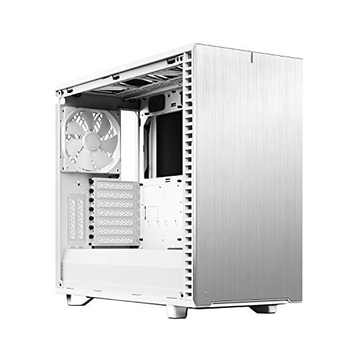 Fractal Design Define 7 White Brushed Aluminum/Steel E-ATX Silent Modular Tempered Glass Window Mid Tower Computer Case