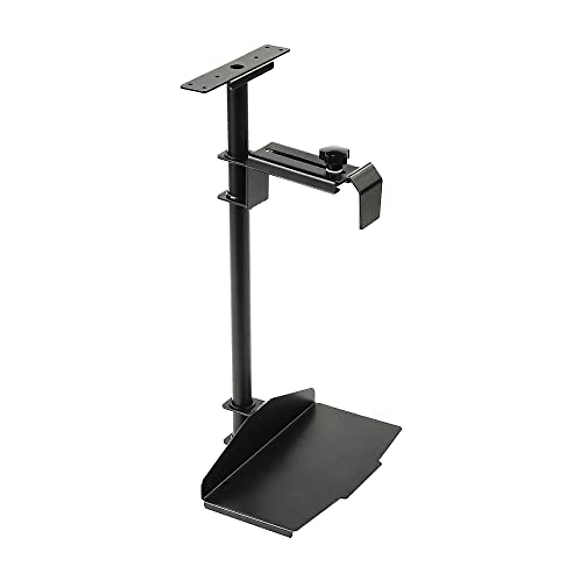EUREKA ERGONOMIC CPU Holder Under Desk Mount, Computer Tower Holder 360° Swivel Height & Width Adjustable, Holds up to 44 lbs, Fits Most Computer Tower, Black