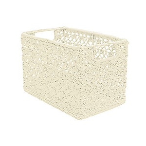 Heritage Lace Mode Crochet 12X7X8 Wire Bskt