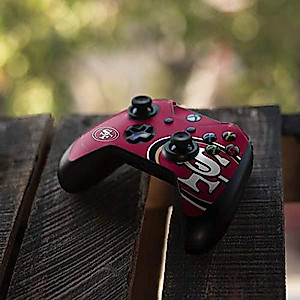 Skinit Decal Gaming Skin compatible with Xbox One Elite Controller - Officially Licensed NFL San Francisco 49ers Large Logo Design