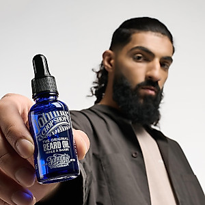 Johnny's Chop Shop Men's Facial Conditioning Beard Oil, Smooth Blend, Natural Oils, Pre/Post Shave 1.01 fl oz (Pack of 1)