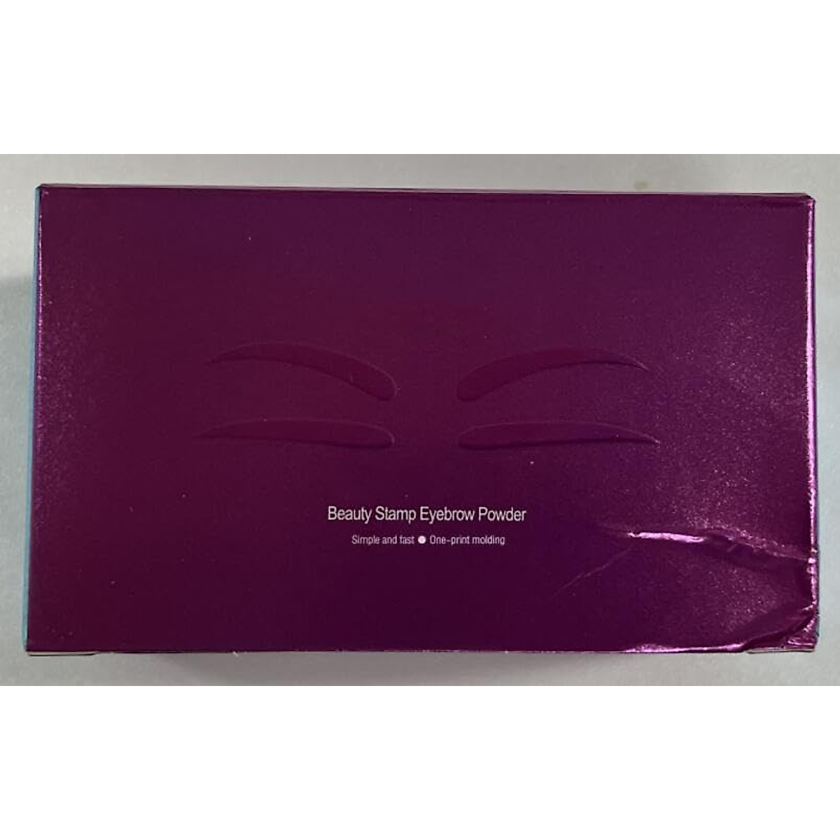 Boobeen Eyebrow Seal Stamp Powder - Waterproof 3 Seconds Eye Make Up Nature Coloring Kit - Creates Natural Looking Brows for Makeup Beginners