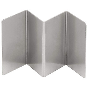 American Metalcraft MTSH1 Mini Taco Holders, 2" Length x 2.85" Width, Silver