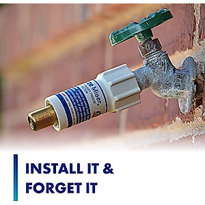 Freeze Miser 2 Pack - Outdoor Faucet Freeze Protection | Durable Replacement for Faucet Covers for Winter - Freeze Proof Outdoor Faucet Protector - Low Maintenance & Easy to Install - Saves Water