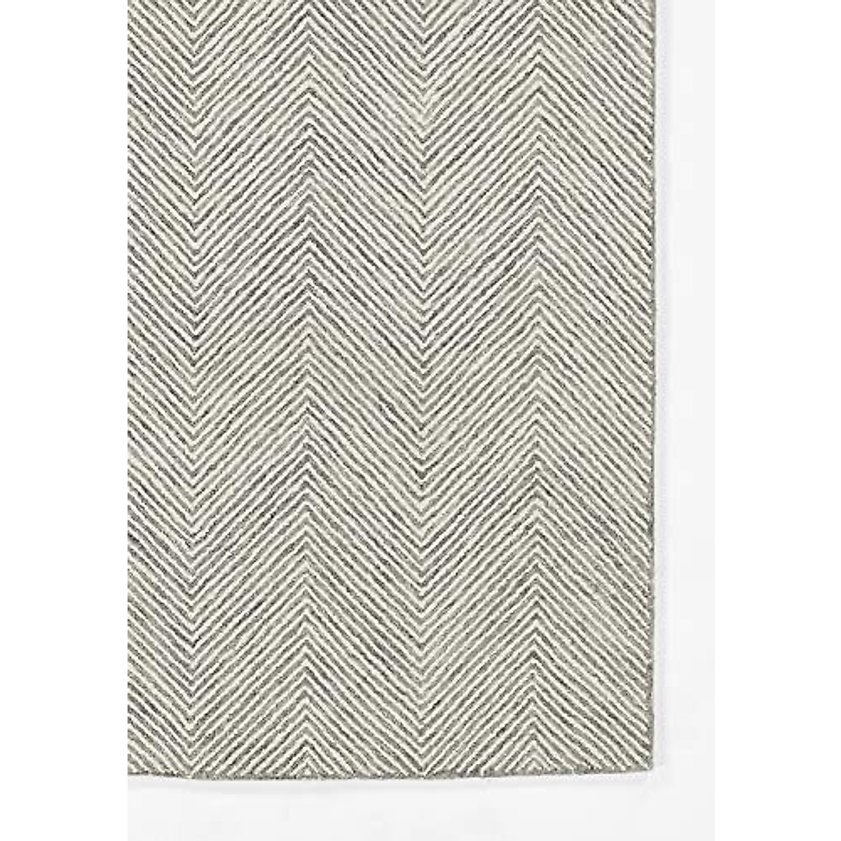 Momeni Charles Wool Hand Tufted Contemporary Indoor Area Rug, Grey, 2'3" X 8' Runner