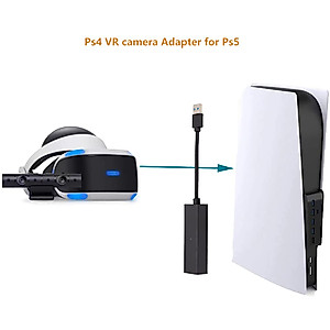for Ps Vr Camera Adapter Connector for Ps5,Usb3.0 Male to Female PS4 VR to PS5 Converter