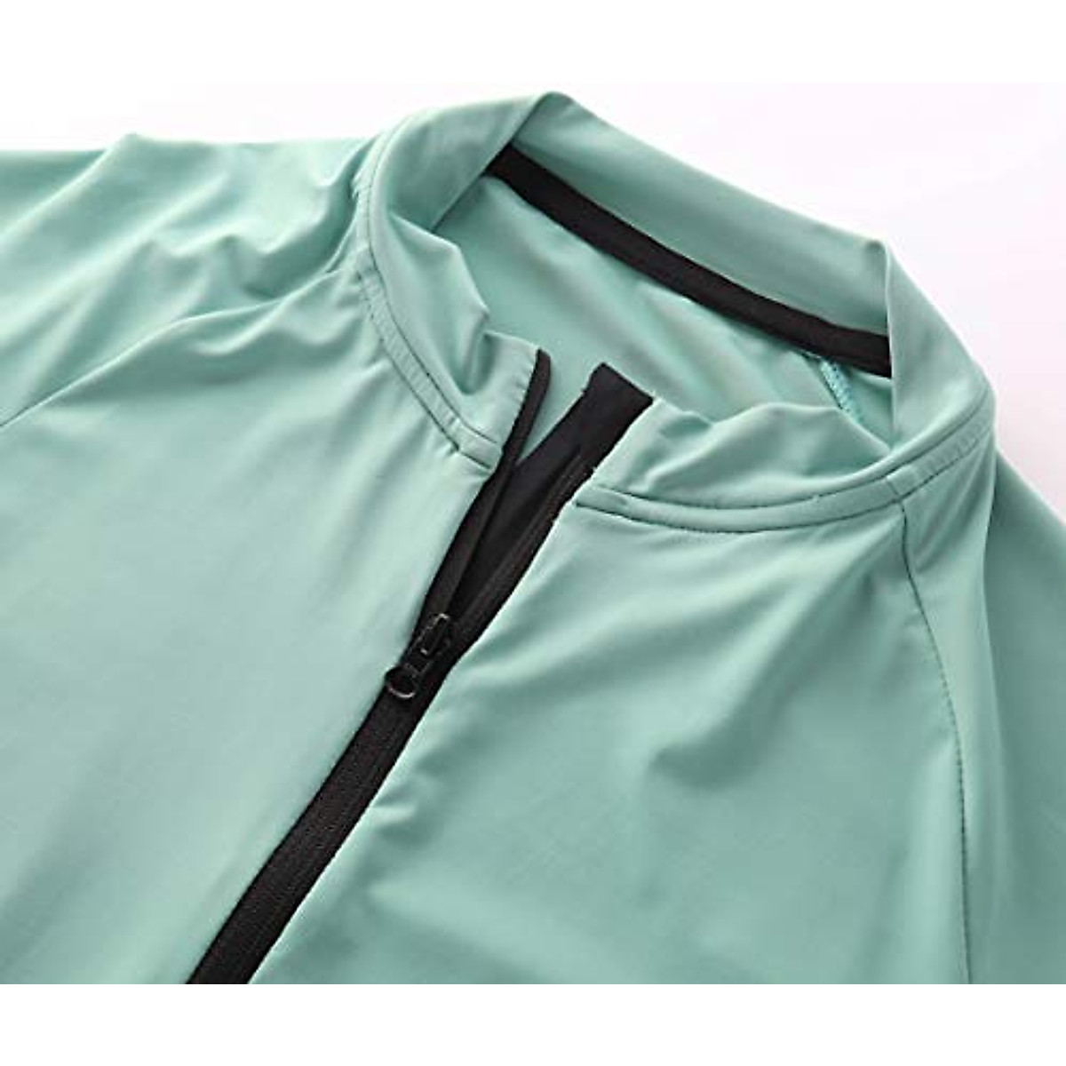 Cycling Jersey Short Sleeve Mountain Bike Quick Dry MTB Bicycle Clothes Shirt Milk Silk Fabric (XX-Large, Green)