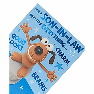 Cute Funny Son-In-Law Birthday Greeting Card Crackers Range Cards New