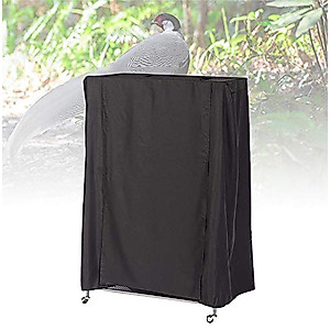 UCARE Bird Parrot Cage Cover Waterproof Extra Large Good Night Parrot Birdcage Covers for Parakeets Budgies Macaw Square Cages (L: 41x27x48in/ 104x69x122cm)