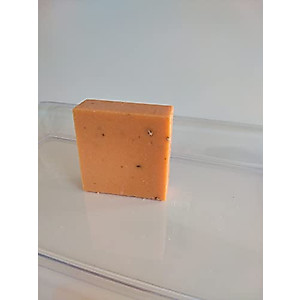 Ndongscsay Premium Handmade 5 oz Vegan Scented Soap Bar- Men/Women -3 Turmeric Honey & Orange Natural Soap Bars - 3pk Bundle