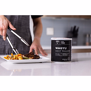South Chicago Packing Wagyu Beef Tallow, 42 Ounces, Paleo-friendly, Keto-friendly, 100% Pure Wagyu