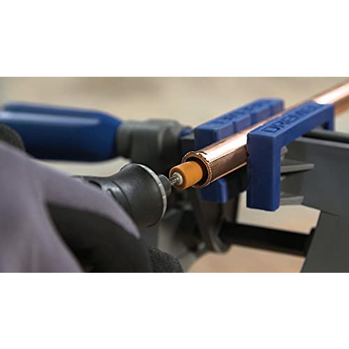 Dremel 2500-01 Rotary Tool Multi-Vise, 3-in-1 Attachment with 360 Degree Stationary Vise, Stand-Alone Clamp, and Tool Holder , Grey